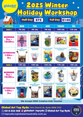 Globalart Top Ryde | Global Art Australia